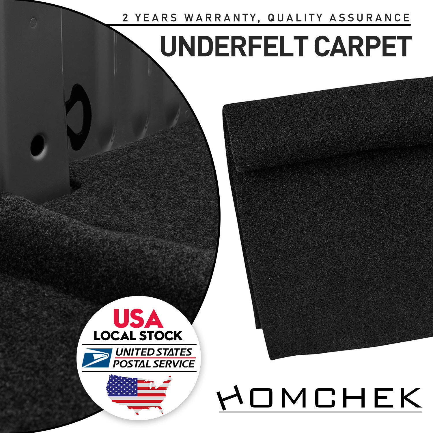 78"x40" Black Non-Woven Fabric for Speaker Sub Box Carpet Home,Auto,RV ...