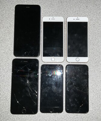 6 broken iPhones for parts | eBay