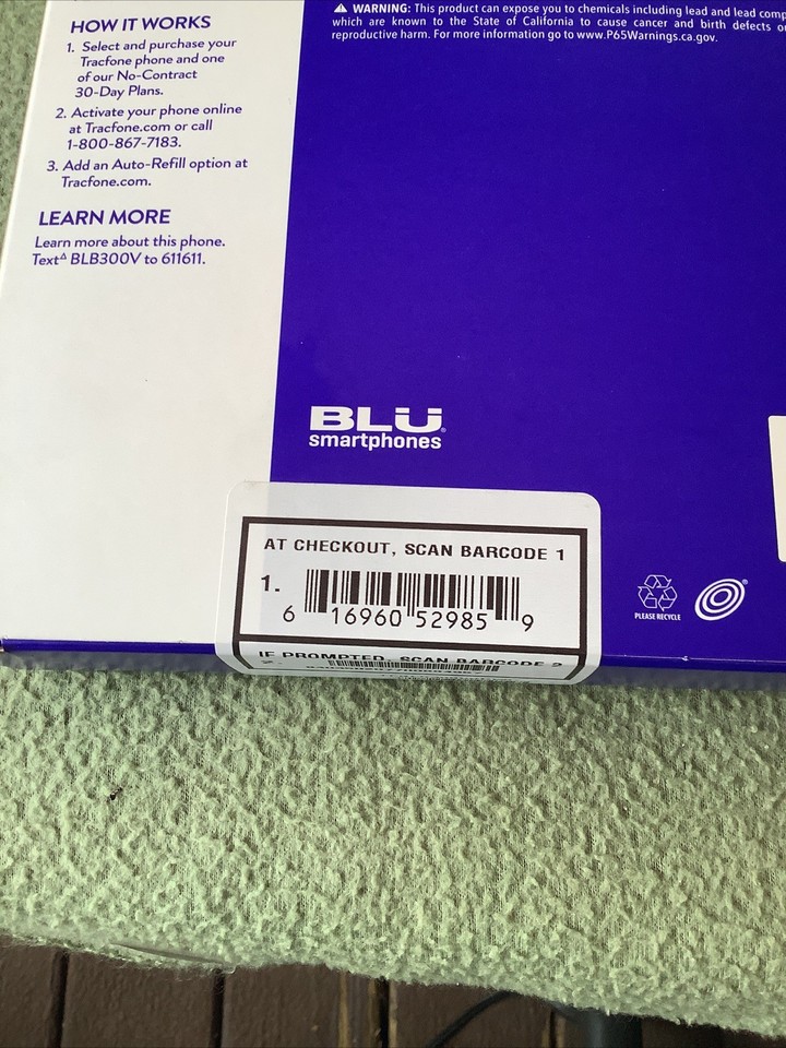 Blu Flex TFBLB300VCPWP Tracfone Prepaid - Carrier Locked | eBay