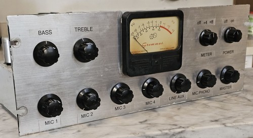 Grommes G5M Tube Mixer / Mic Preamplifier | eBay