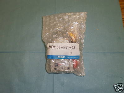 SMC Pneumatics NVM130-N01-33 Valve Switch, NVM13. New Old Stock | eBay