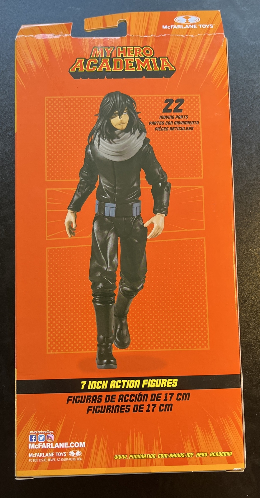 McFarlane Toys SHOTA AIZAWA Eraserhead My Hero Academia 7" Funimation ...