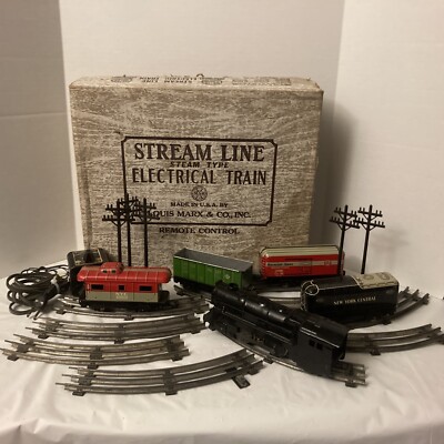 Vintage 1950’s Marx MarLines Stream Line Steam Type Electrical Train ...