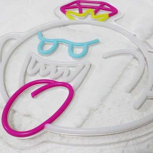 Neon Sign King Boo The Ghost Face LED Neon Light Mario Lamp Acrylic ...
