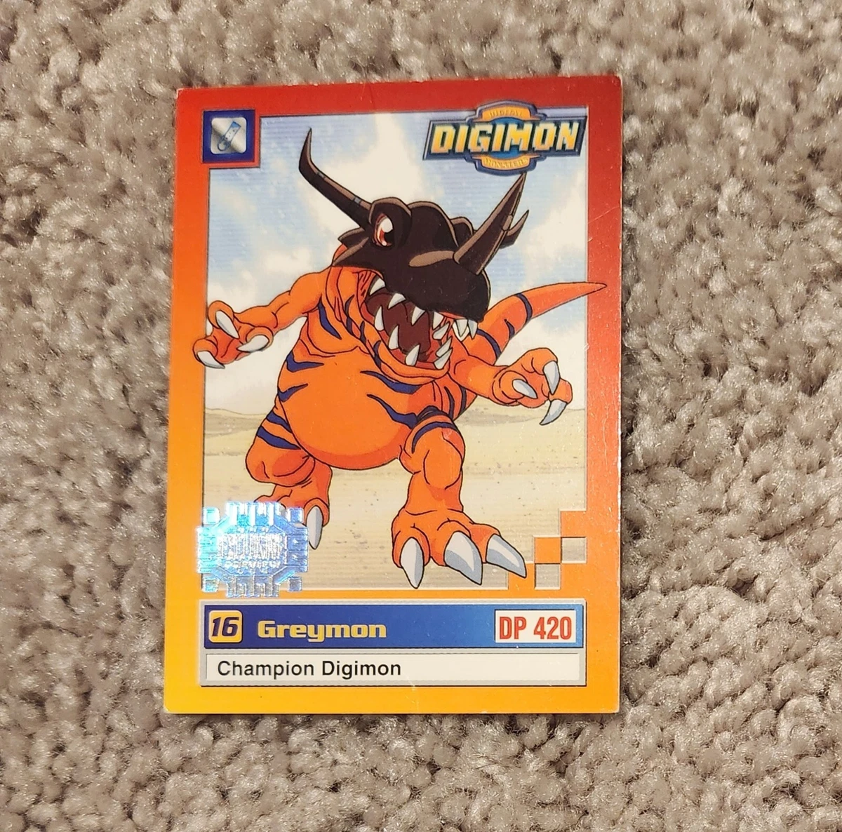 Digimon 1 Greymon