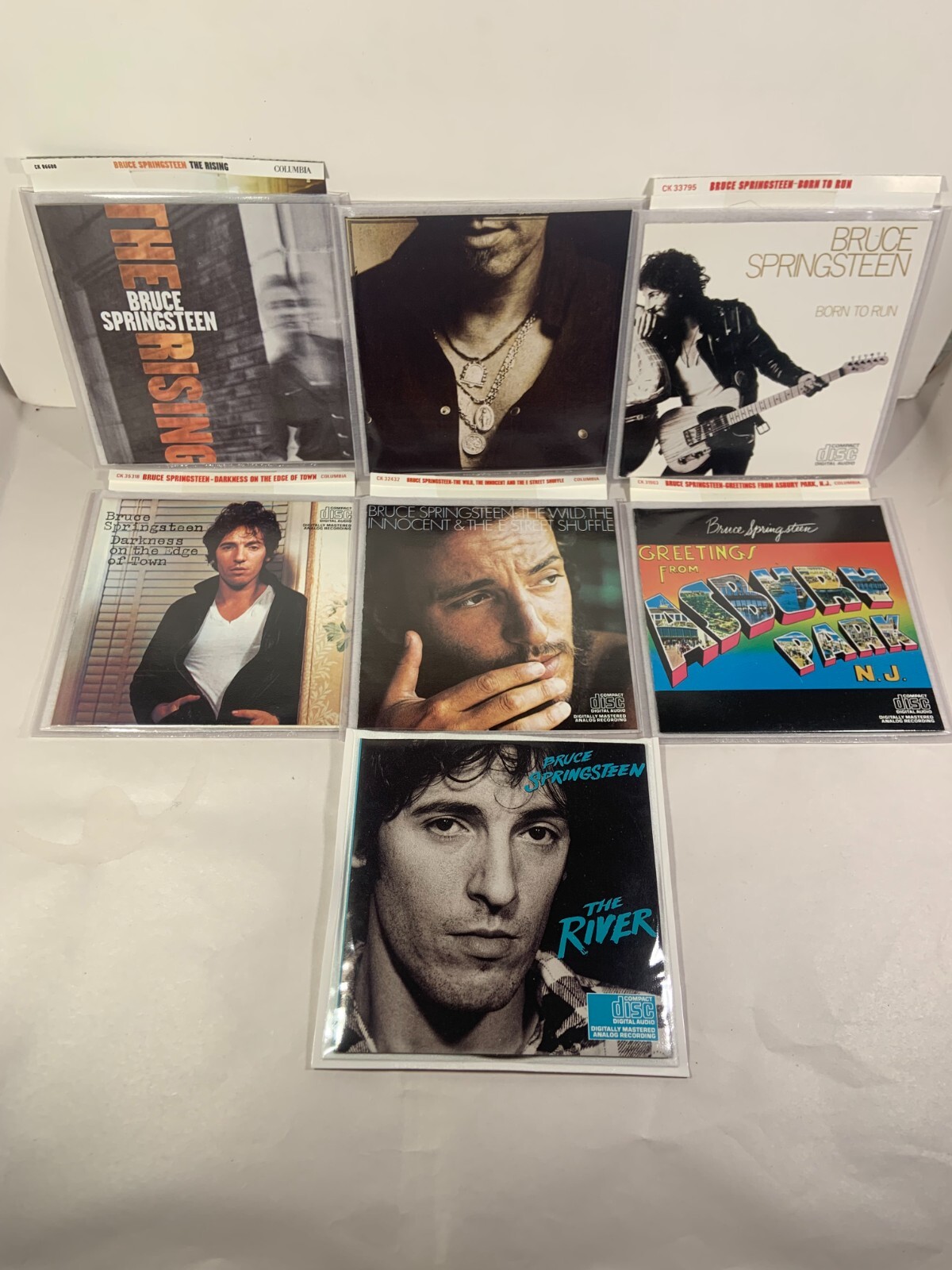 Collection of Seven Bruce Springsteen CD's | eBay