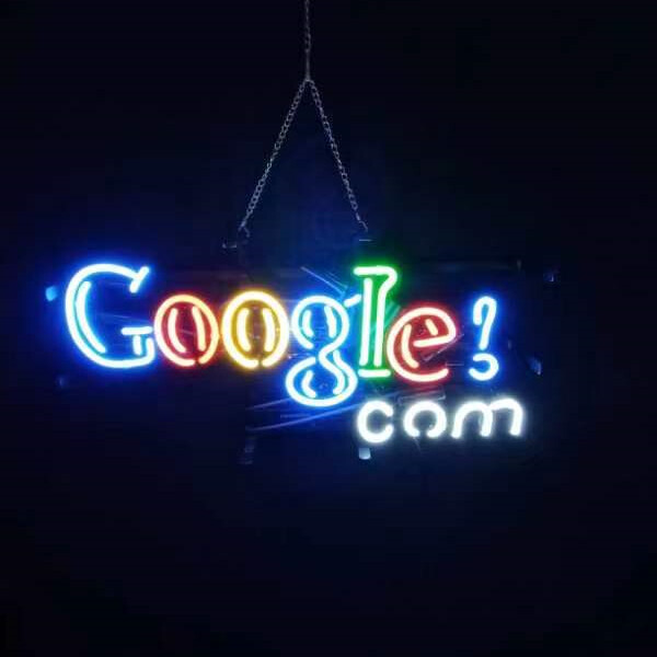 Neon Google Logo Google Logo Blue Icons – Free Download SVG, PNG,