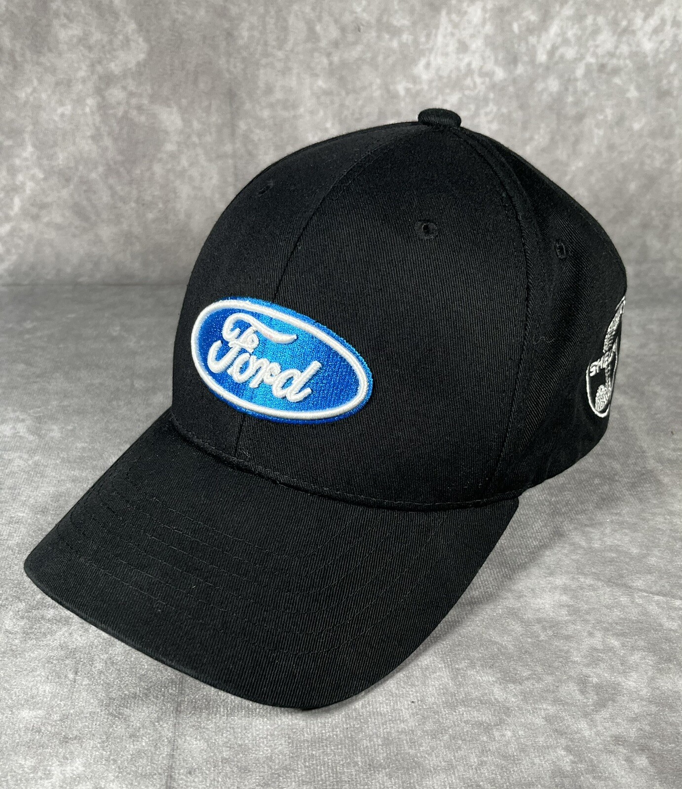 FORD Logo Shelby Adjustable Hat Black - Gem