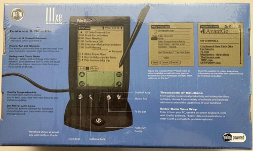 Palm Pilot IIIxe 3xe Personal Handheld Organizer Digital PDA for sale ...