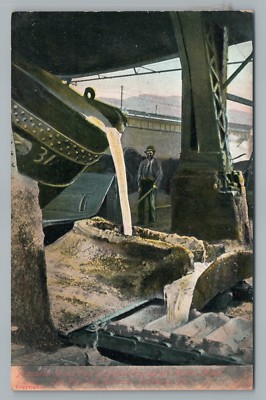 Pig Iron Machine PITTSBURGH Rare Antique Iron Foundry UDB Industrial ...