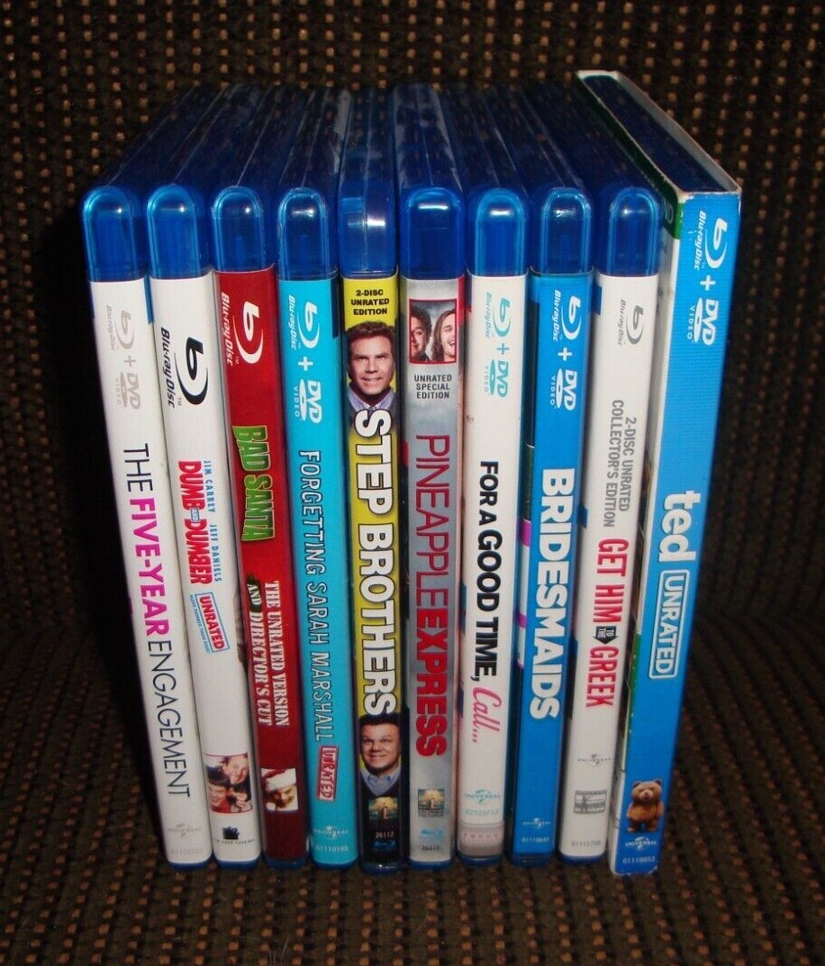 10 UNRATED Comedy Movies on Blu-ray - Ted/Step Bros/Dumb & Dumber ...