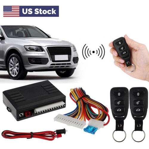 Universal Car Remote Control Central Lock Kit Locking Keyless Entry ...