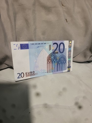 20 Euro Bank Note 2002 Twenty Euros EUROPEAN UNION (U02194689668) Crisp ...