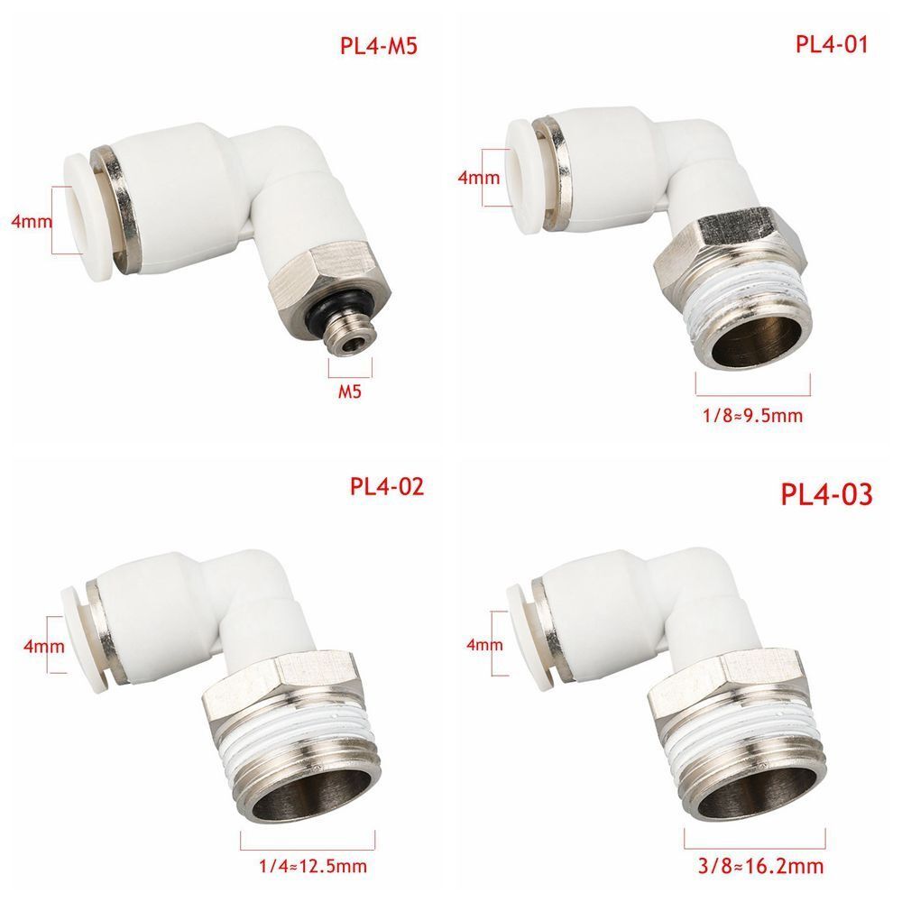 Connector Hose Quick Coupler Tube Connector Pneumatic Fittings Air ...