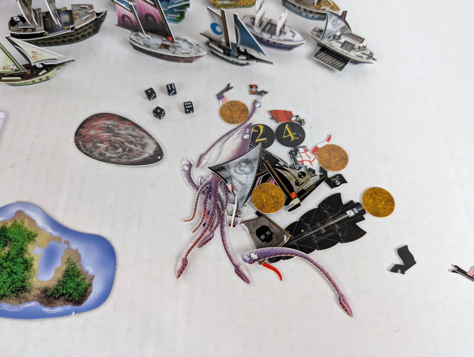 Pirates CSG At Oceans End Tin Ships Lot Cards WizKids Mostly Built | eBay