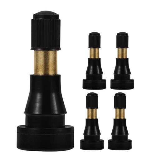 5 Pcs Rubber Valve Core Tire Stem Straight Bike Heavy Duty Stems | eBay