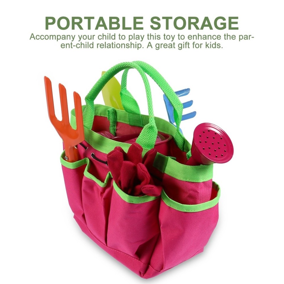 1 Set of Creative Kids Garden Tools Portable Sand Toys Kids Planting ...