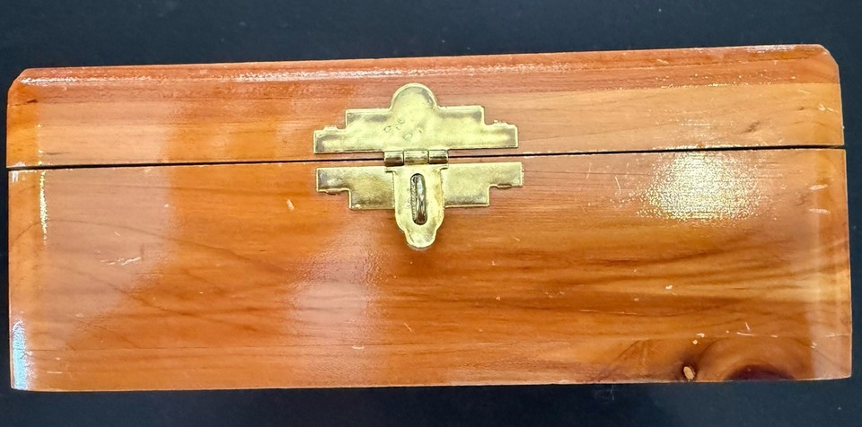 Vintage Mini Cedar Chest/Jewelry Box | eBay