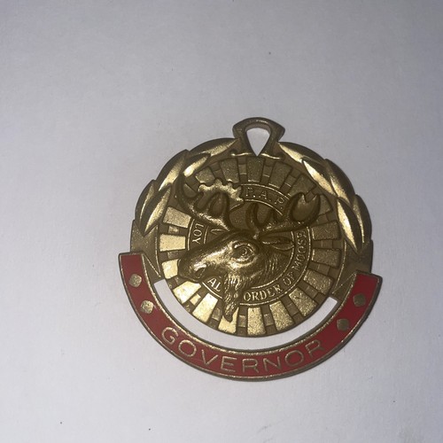 Loyal Order of Moose Lodge Governor Medal Medallion | eBay