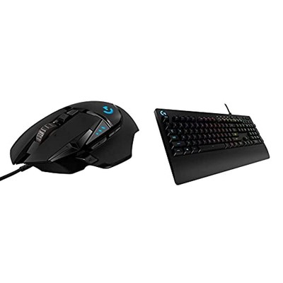 Logitech G502 HERO Mouse Gaming Prestazioni Elevate + Logitech G213 ...