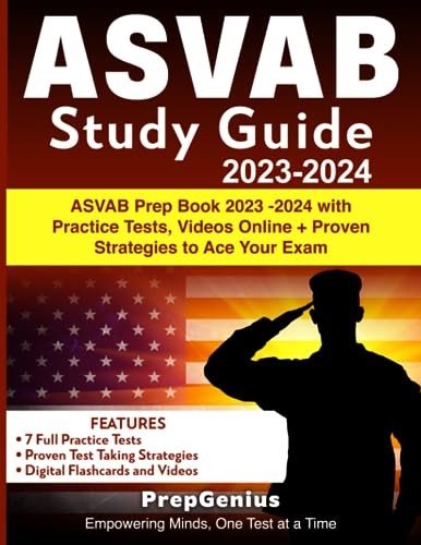 ASVAB Study Guide 2023-2024: A - GOOD | eBay