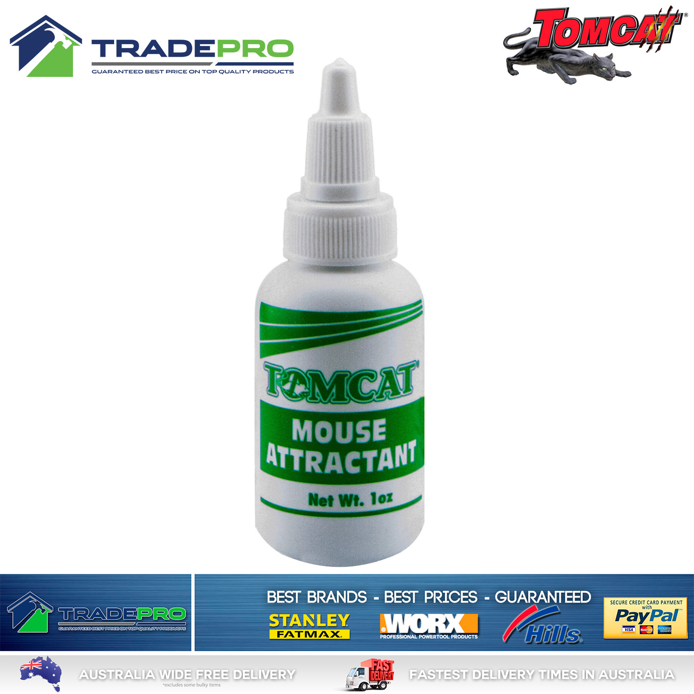 2x Mouse Attractant Gel Tomcat® PRO Baiting Trapping Vermin Rodent Pest ...