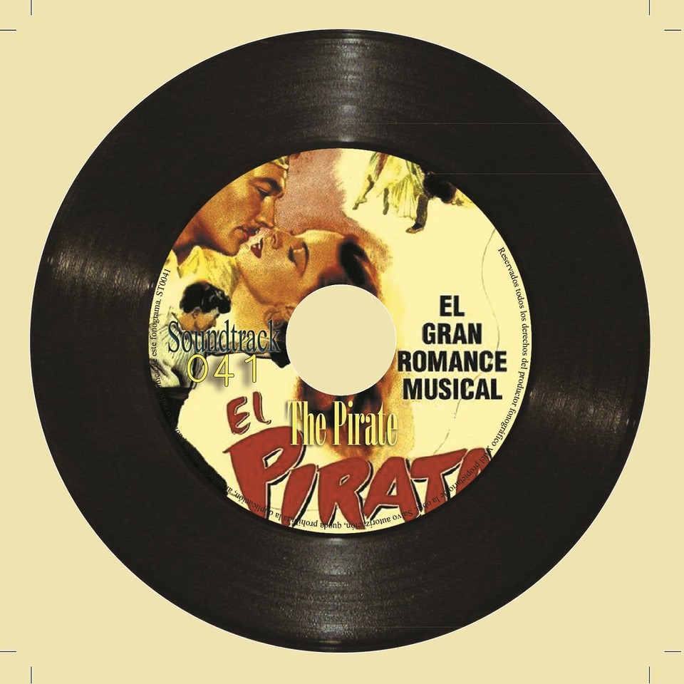 THE PIRATE Soundtrack CD #41/100 O.S.T Original 1948 Judy Garland Gene ...