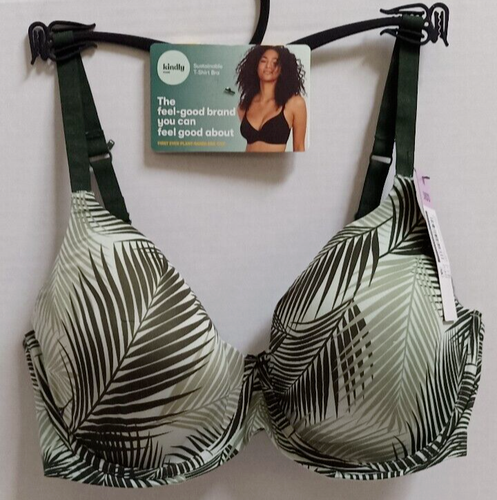 NWT Kindly Yours Sustainable Tailored Full Coverage T-Shirt Bra 40002 ...