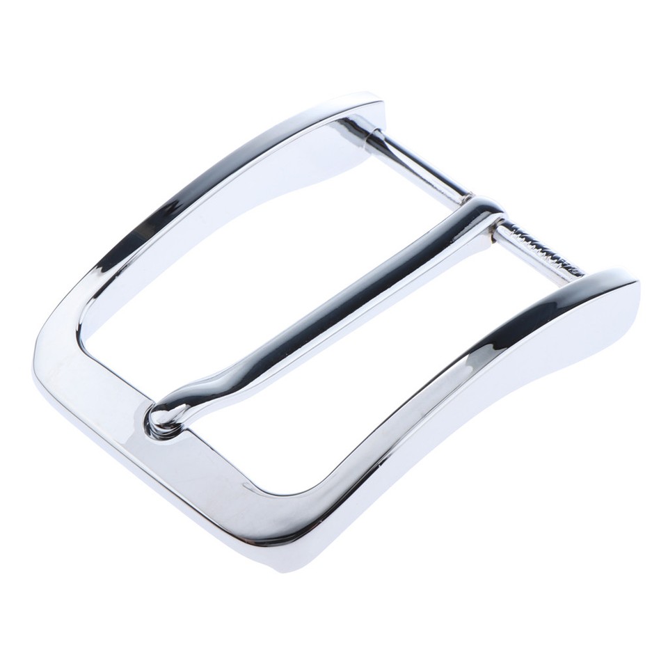 Alloy Single Prong Rectangular Belt Buckle Metal Pin Buckle Replacement ...