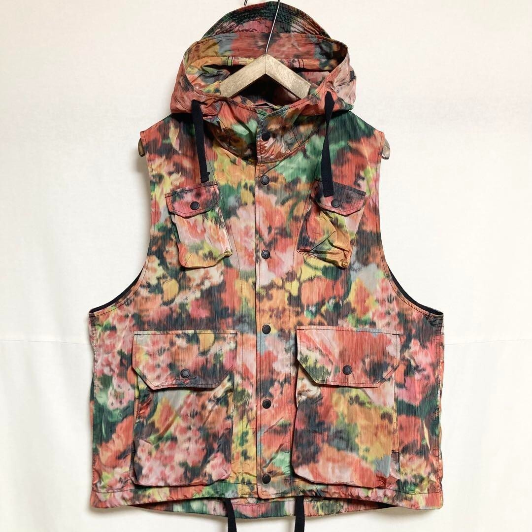 Engineered Garments Field Vest Hooded Size L Multicol… - Gem