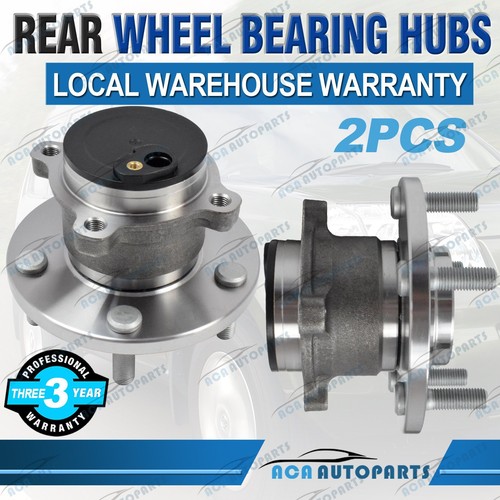Pair Rear Wheel Bearing Hub Hubs for Mazda 3 BK BL MPS with ABS 2003 ...