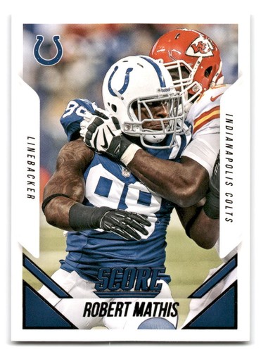 Robert Mathis 2015 Score #47 Indianapolis Colts FOOTBALL | eBay