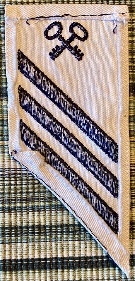 US Navy Rate Storekeeper Seaman rank Patch E-3 Striker USN SKSN | eBay