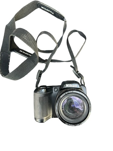 Nikon Coolpix L105 12.1MP Digital Camera -with Strap | eBay
