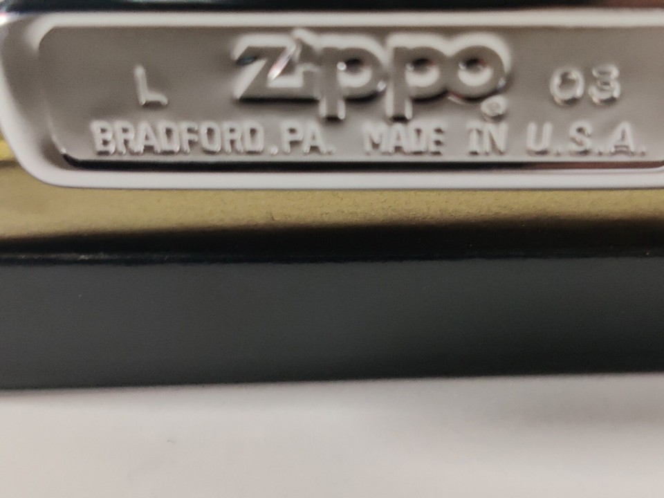 Zippo lighter SEA WEAVE GR & WHT 20188 2003 Pearl & Abalone new in ...