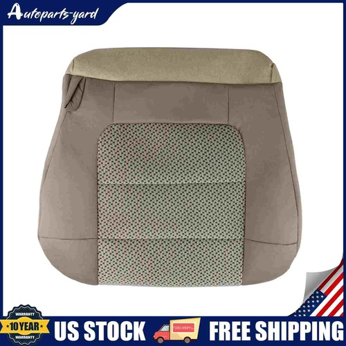 Driver Bottom Cloth Seat Cover Med Parchment Tan For 2000-2003 Ford ...