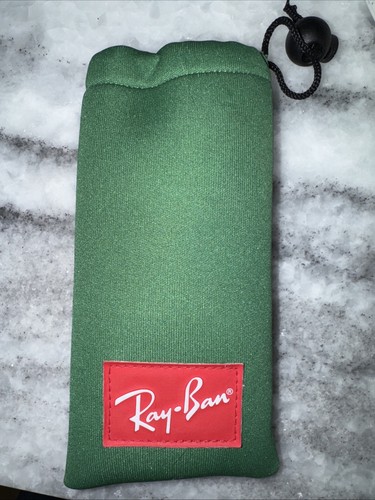 NEW RAY-BAN EYEGLASSES SUNGLASSES OPTICAL POUCH Green CASE ONLY | eBay