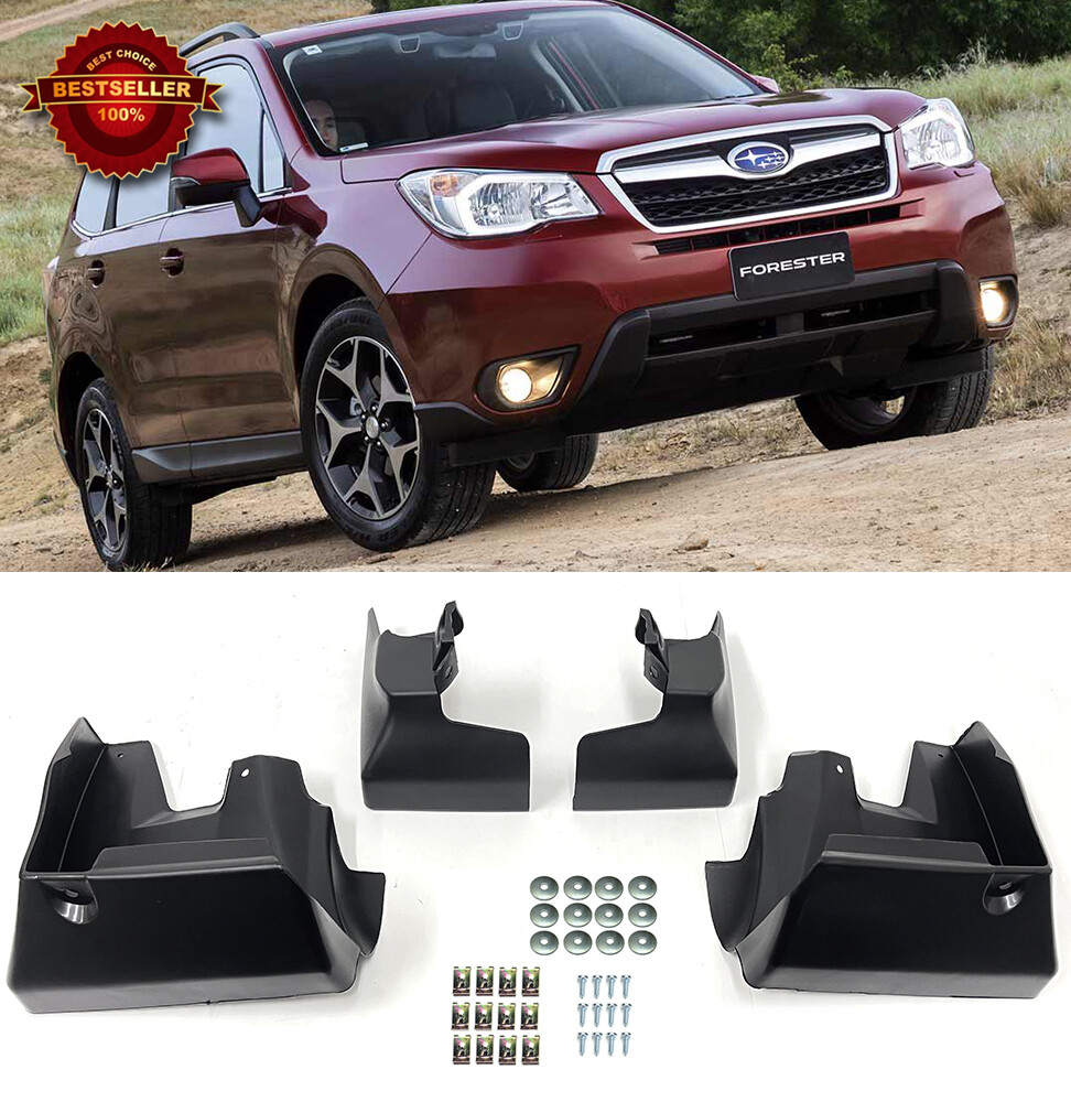 Set of 4 OE Spec Front & Rear Mud Guards Splash Flaps Fit 14-18 Subaru ...