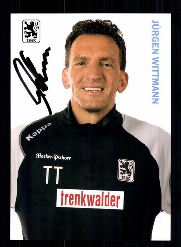 Jürgen Wittmann Autogrammkarte TSV 1860 München 2007-08 Original + A ...