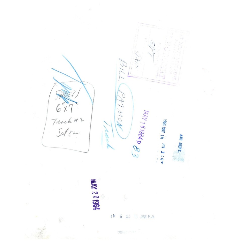 1964 Original Press Photo Track High Jump Bill Patmon 8x10" AD2 | eBay