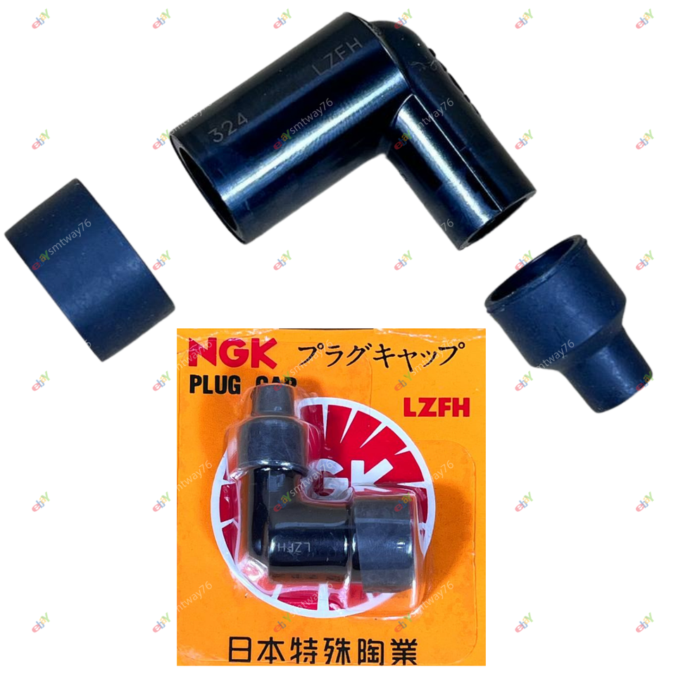 NGK LZFH 324 Spark Plug Boot Cap Non Resistor for Snowmobile, ATV ...