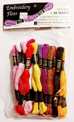 Designs For The Needle Inc. 35 Skeins Embroidery Floss | eBay