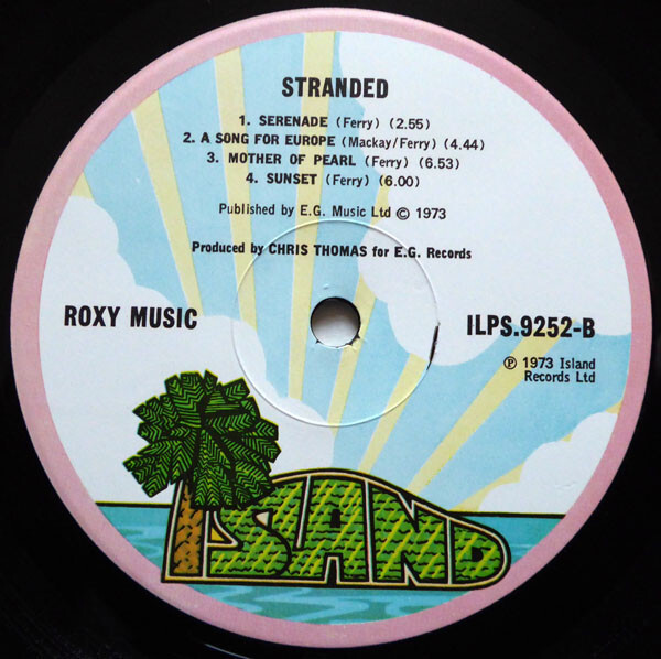 ROXY MUSIC ~ Stranded ~ Original 1973 UK Island FIRST PRESSING 8-track vinyl LP | eBay UK