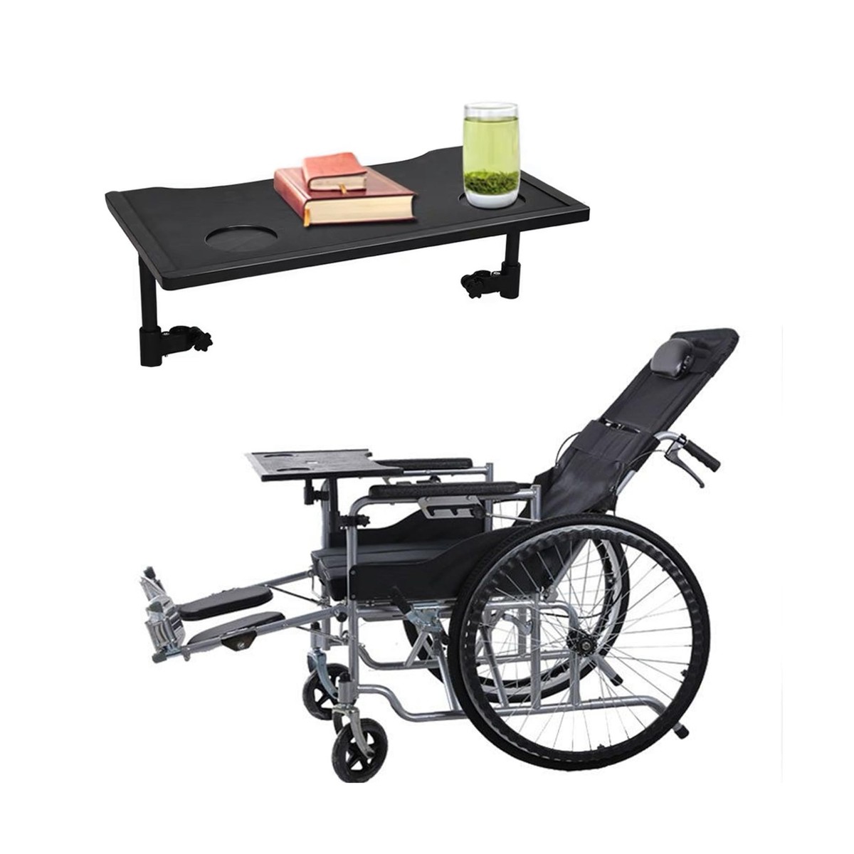 Wheelchair With Folding Table