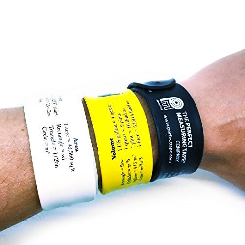 - Wristband Snap Ruler - Silicone Bracelet Tape Measure Band - Two ...