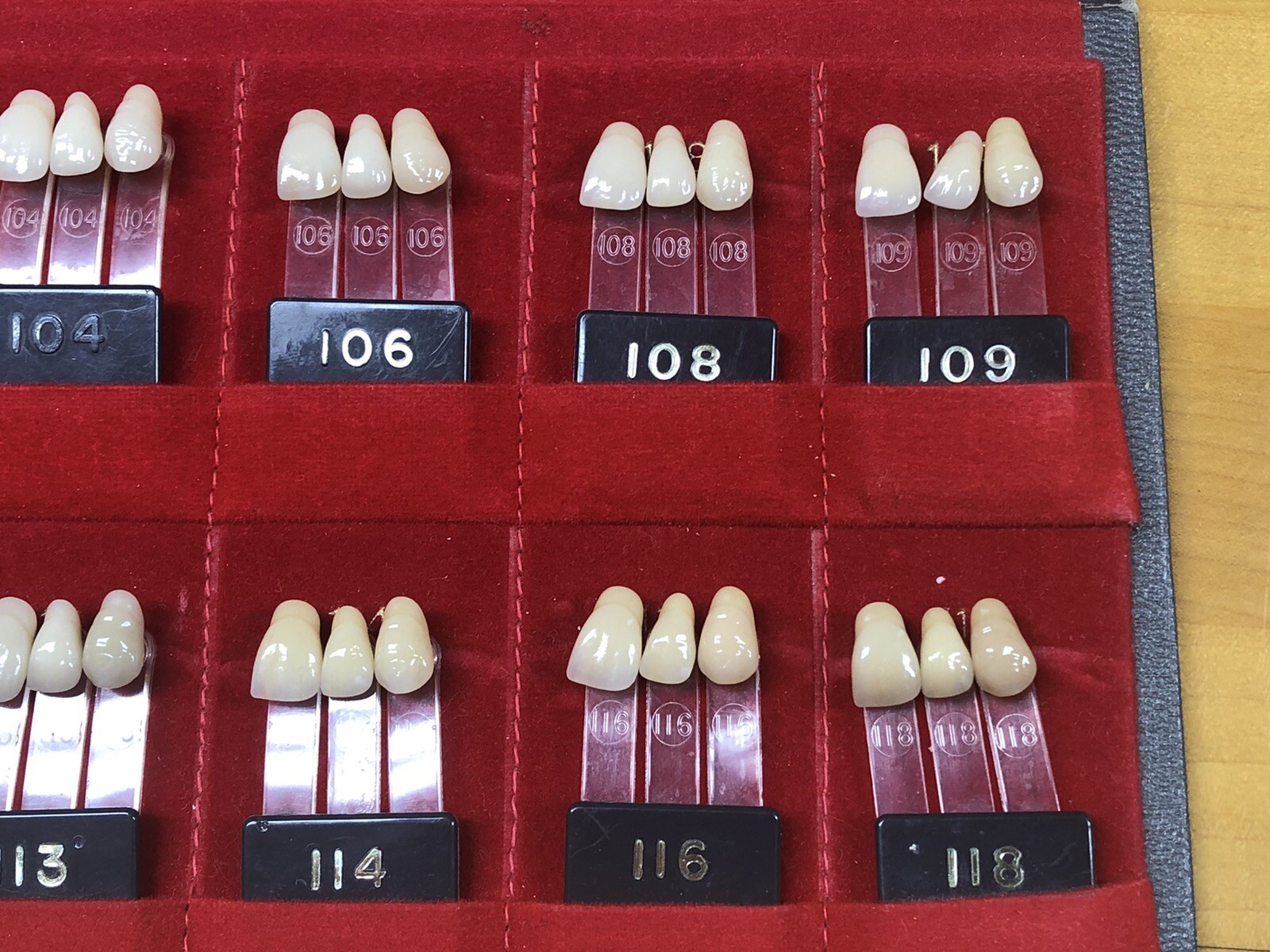 Vintage Trubyte Bioblend Blend Selector Dental Shade Guide | eBay