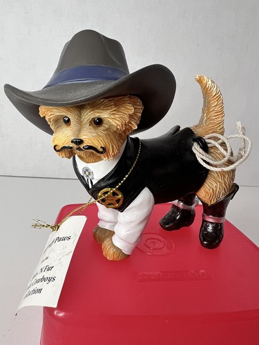 Hamilton “Spurs ‘N Furs Yorkie Cowboys" Sher-ruff Paws Sherrif | eBay