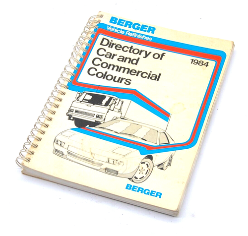 Berger Répertoire De Voiture Et Publicité Couleurs Peinture Système ...