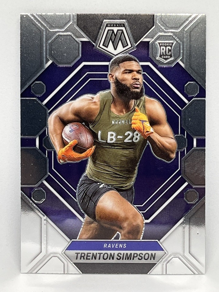 Trenton Simpson Rookie Card Lot (4) (Base & Pink Camo Prizm) | eBay