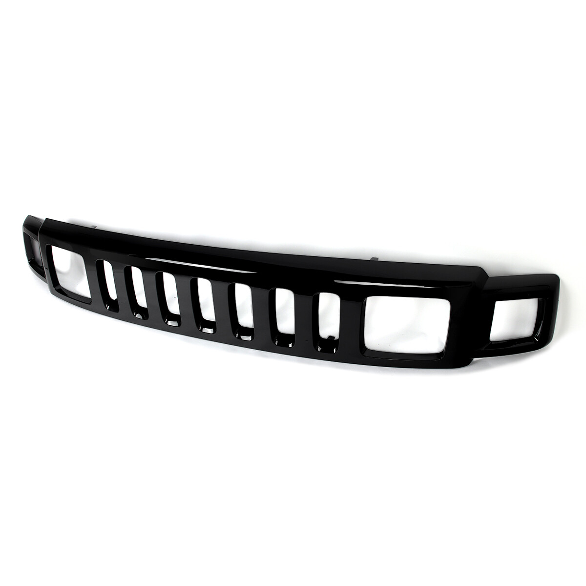 For Hummer H3 H3T 2006-10 Gloss Black Factory Style Front Upper Grille ...
